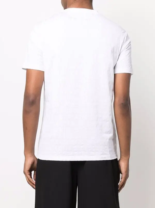 Balmain Logo Pattern T-shirt