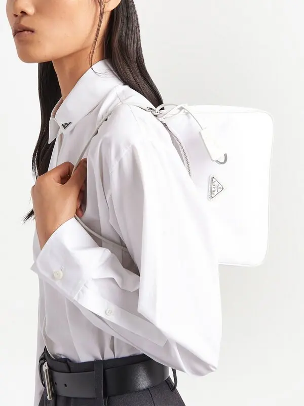 Prada Re-edition 2005 Re-nylon Mini Bag - White