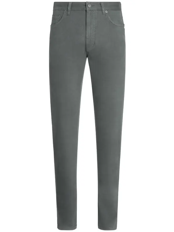 Zegna Roccia Slim-fit Jeans - Grey