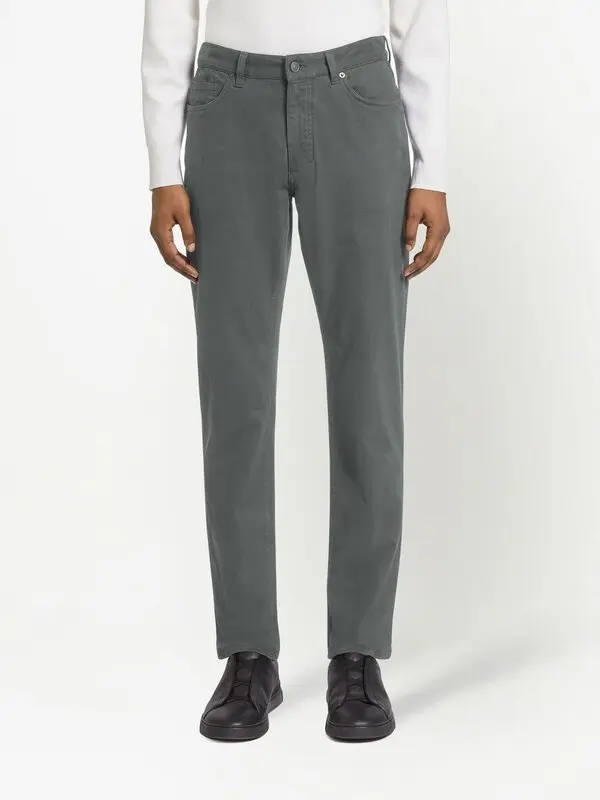 Zegna Roccia Slim-fit Jeans - Grey
