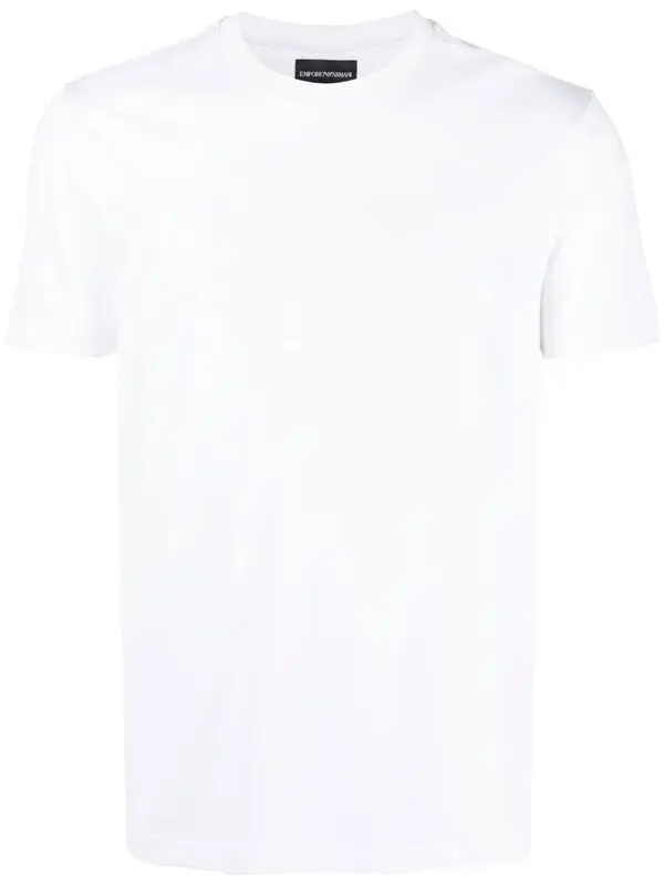 Emporio Armani Cotton Short-sleeve T-shirt - White