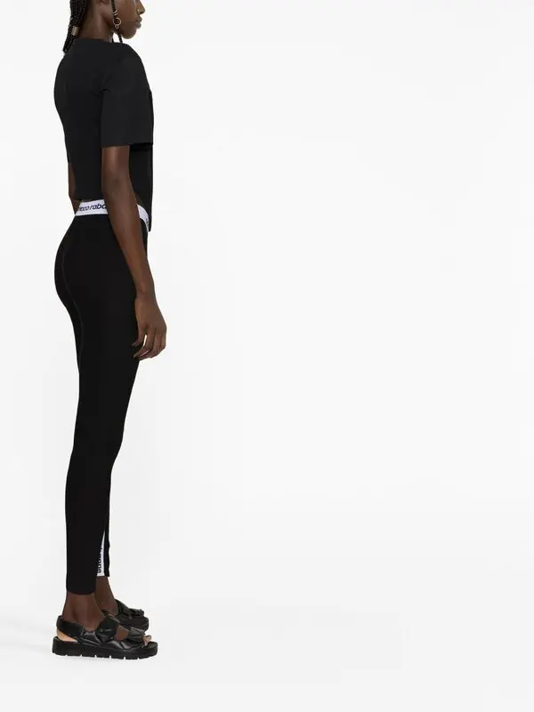 Rabanne Logo Tape Leggings
