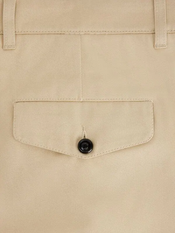 AMI Paris Drop-crotch Cropped Trousers