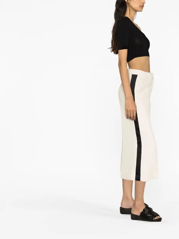SEMICOUTURE High-waisted Cropped Trousers
