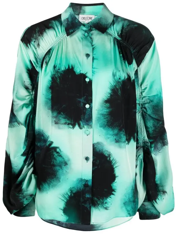 DEL CORE Abstract-print Shirt
