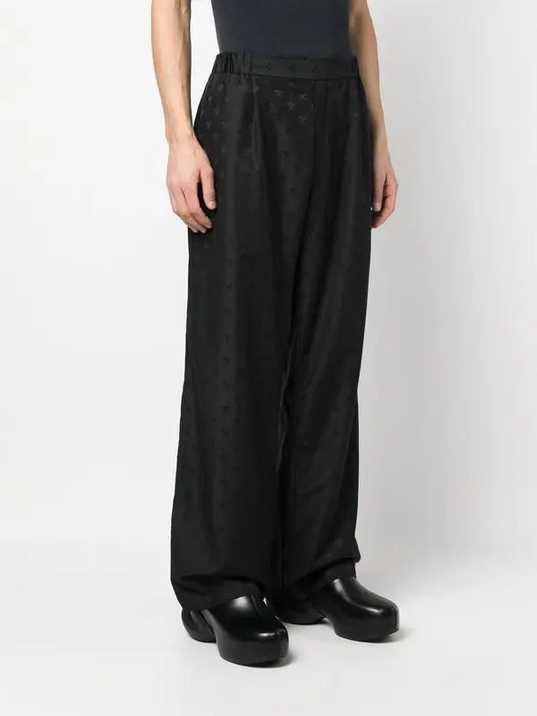 GMBH Hammer-jacquard Straight-leg Trousers