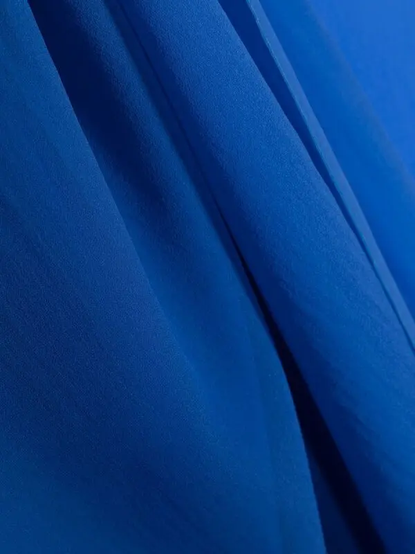 Alberta Ferretti Lightweight Long Silk Scarf