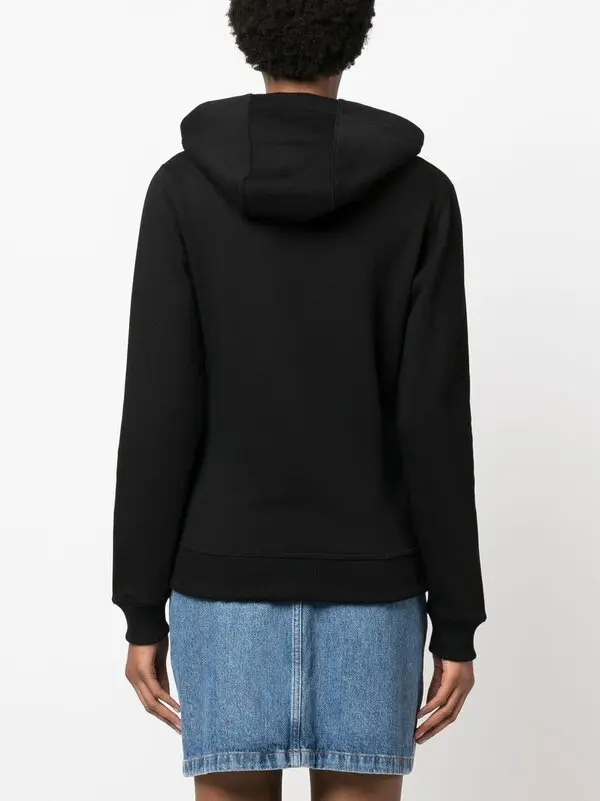 Burberry Logo-patch Pullover Hoodie