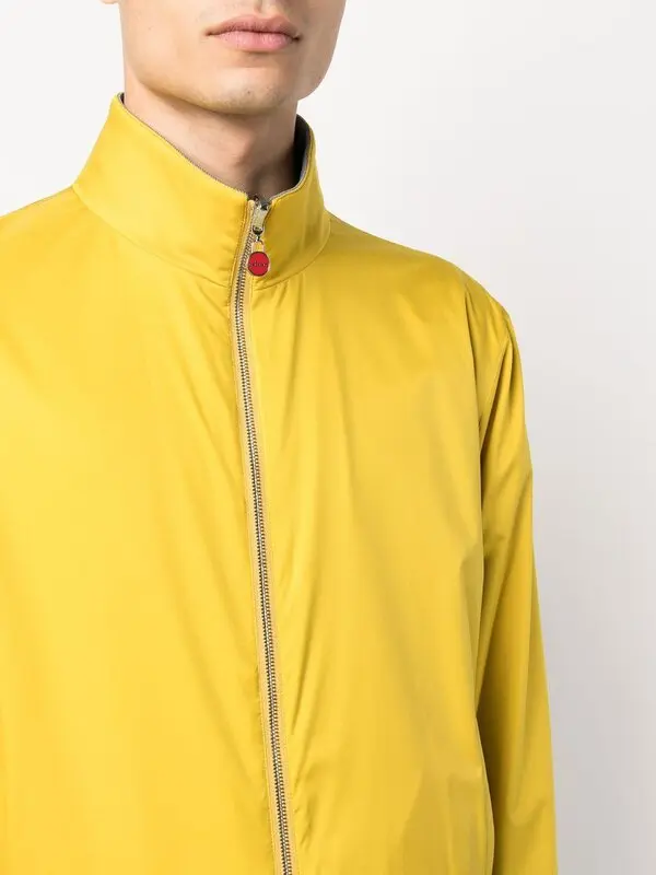 Kiton Funnel Neck Bomber Jacket