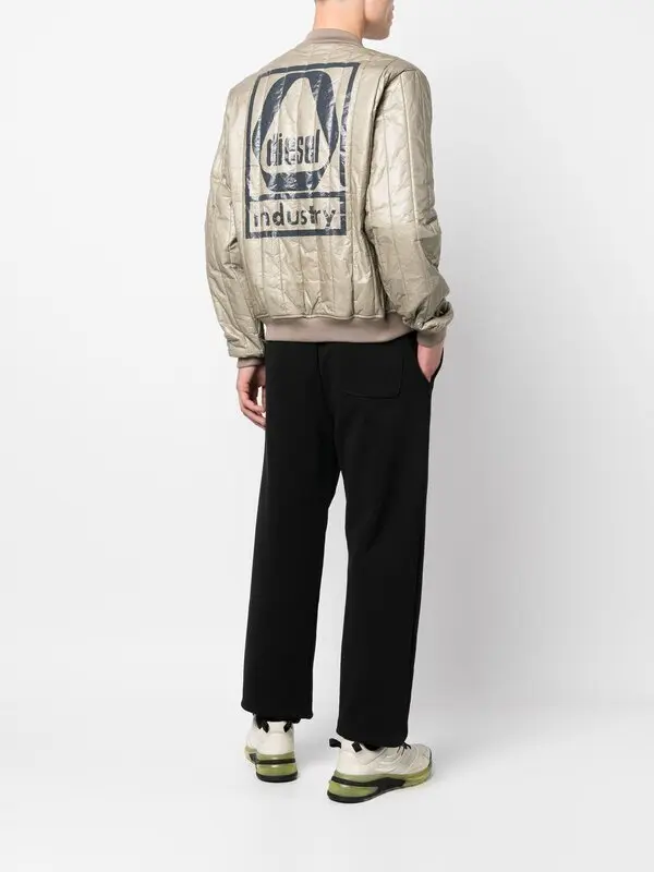 DIESEL® Quilted Bomber Jacket
