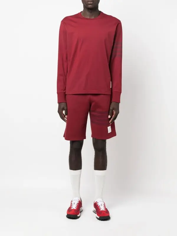Thom Browne Rwb Striped Shorts