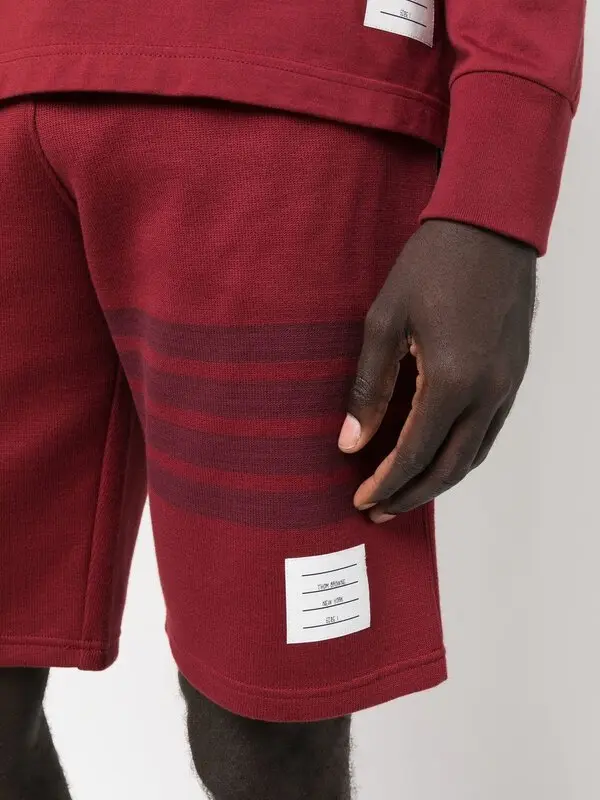 Thom Browne Rwb Striped Shorts