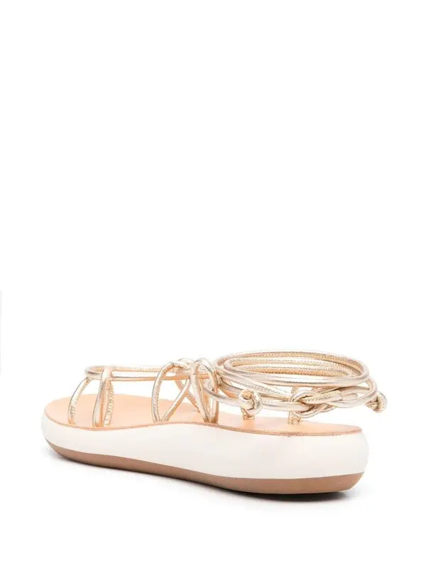 ANCIENT GREEK SANDALS Lace-up Flatform Sandals