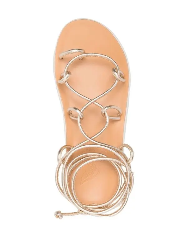 ANCIENT GREEK SANDALS Lace-up Flatform Sandals