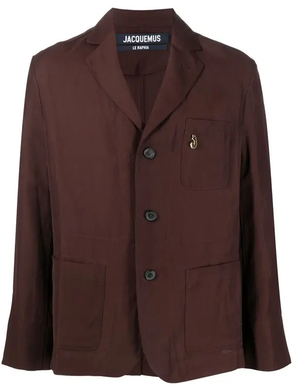 Jacquemus Notched Lapels Single-breasted Jacket