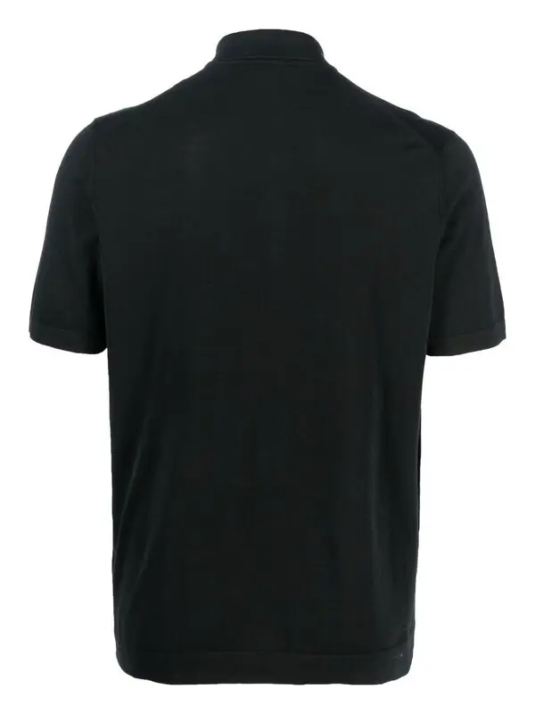 DRUMOHR Button-placket Polo Shirt - Black