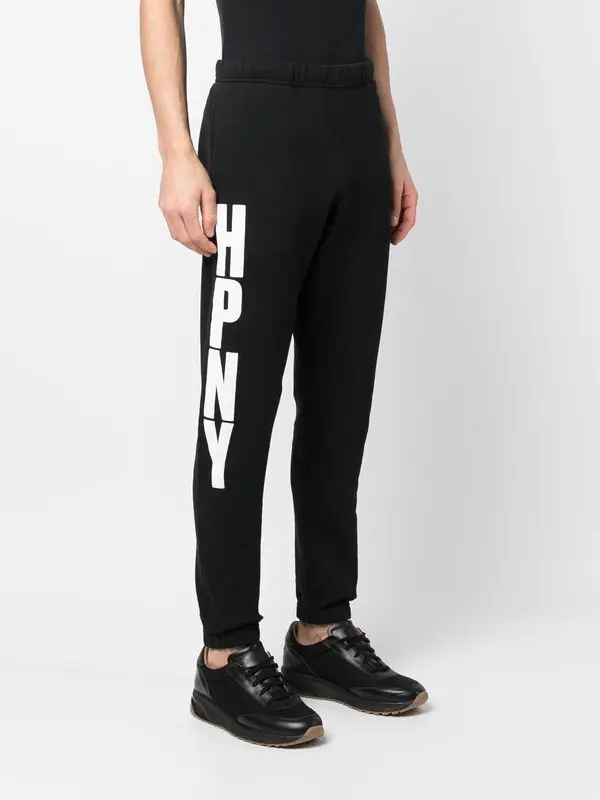 Heron Preston Logo-patch Track Pants - Black