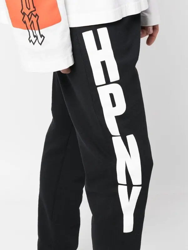 Heron Preston Logo-patch Track Pants - Black