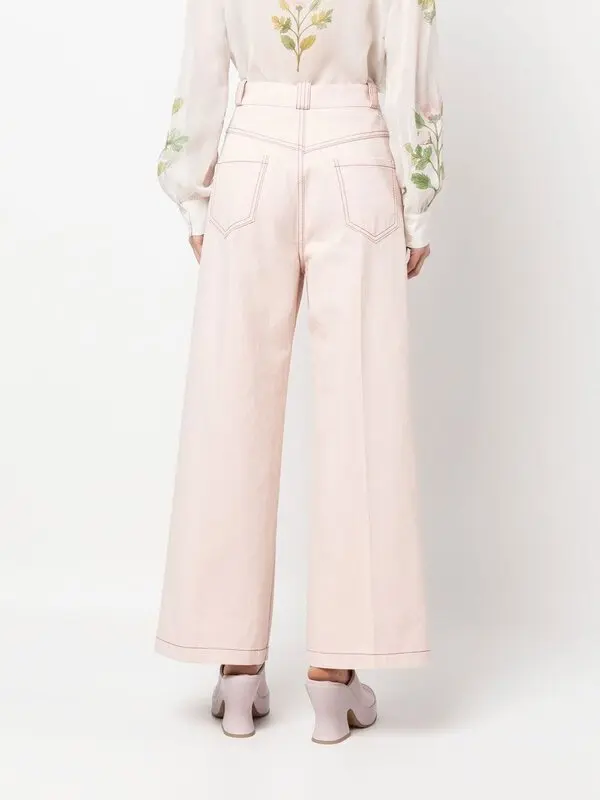 Giambattista Valli High-rise Wide-leg Trousers
