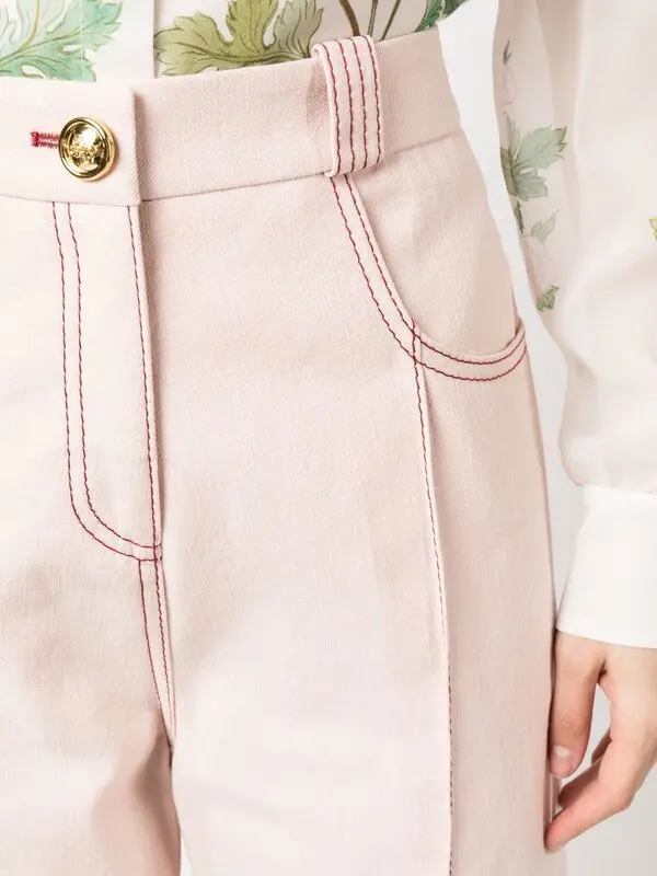 Giambattista Valli High-rise Wide-leg Trousers