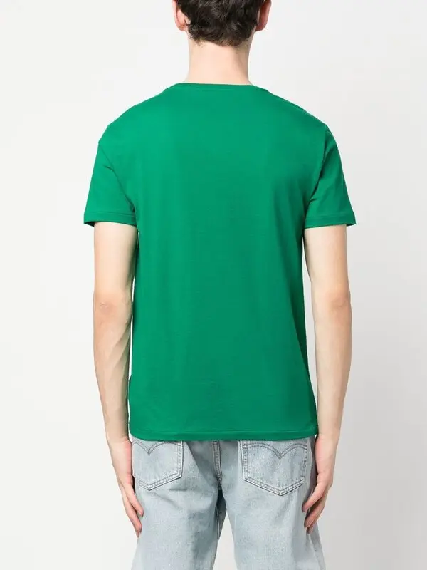 Polo Ralph Lauren Embroidered-logo Short-sleeve T-shirt - Green