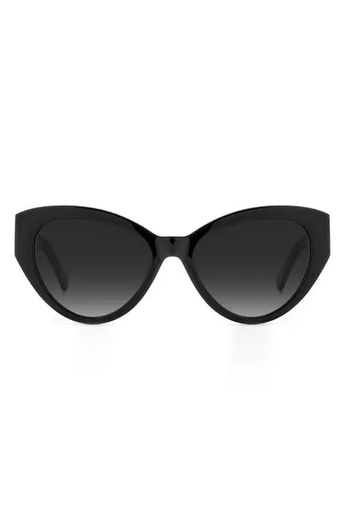 Kate Spade New York Paisleigh Cat Eye Sunglasses - Black/gray Polar
