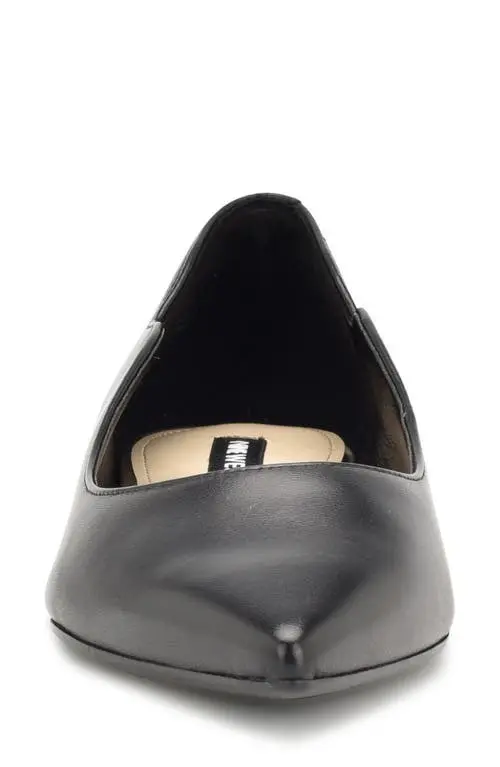 Nine West Pointed-toe Flat - Black