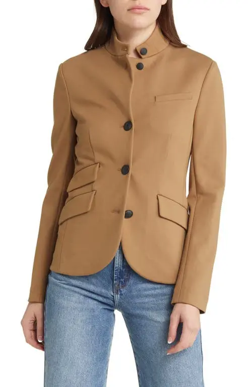 Rag & Bone Slade Ponte Blazer - Camel