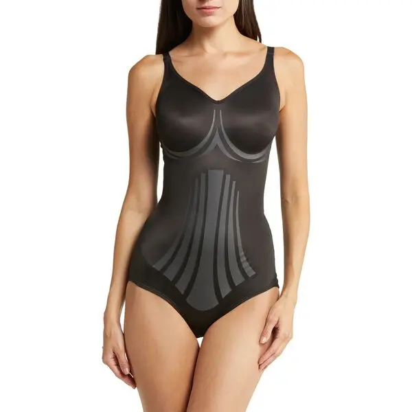 MIRACLESUIT® Modern Miracle™ Wireless Shaping Bodysuit - Black