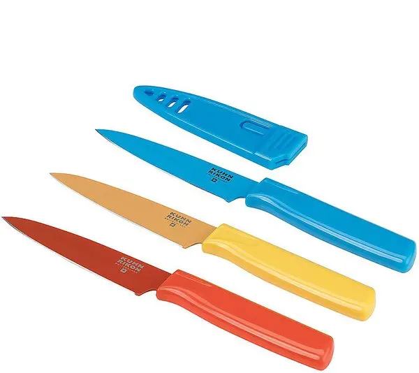 KUHN RIKON Colori Paring Knife Set Of 3 - One-color