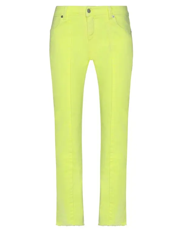 ANIYE BY Boot-cut Cropped Jeans - Acid Green