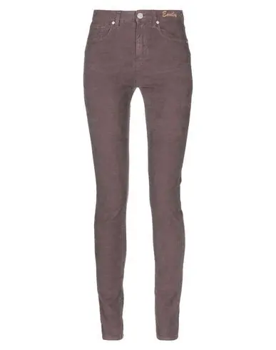 P JEAN P. Jean Tapered Corduroy Pants - Brown