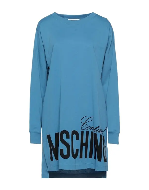 Moschino Couture Cotton T-shirt - Blue