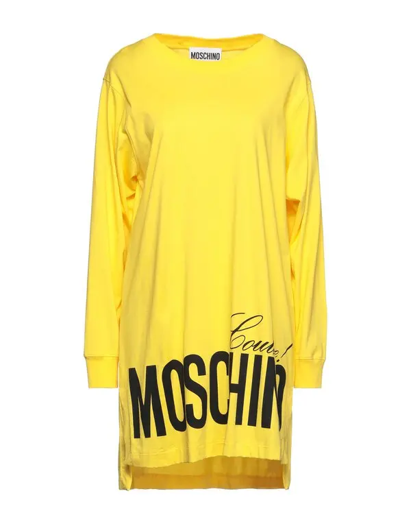 Moschino Couture Cotton T-shirt - Yellow