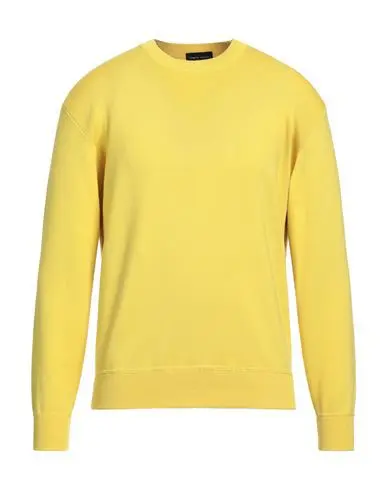 ROBERTO COLLINA Sweater In Cotton, Nylon, And Elastane - Yellow