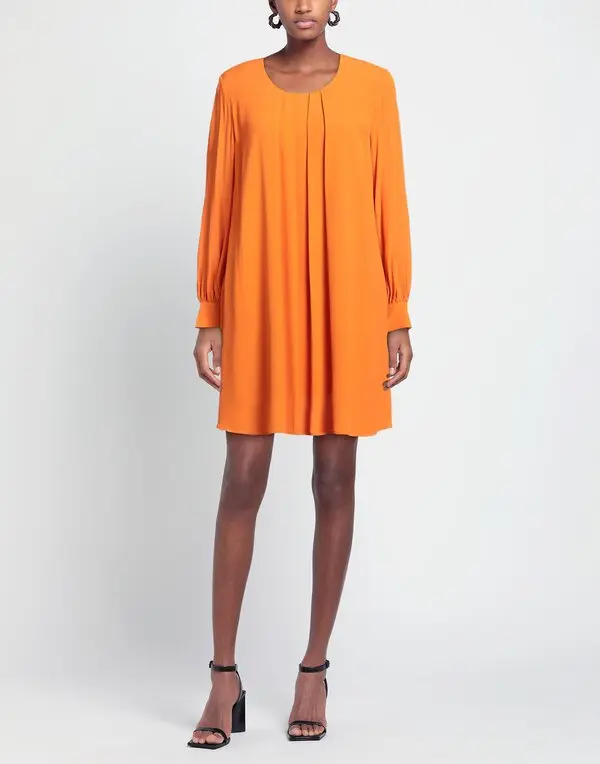 MANILA GRACE Mini Dress - Orange
