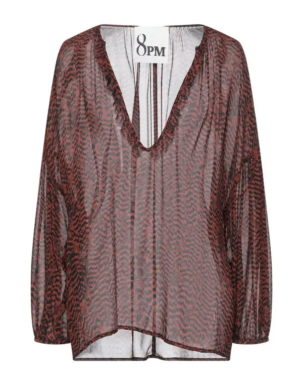 8PM Crepe Top