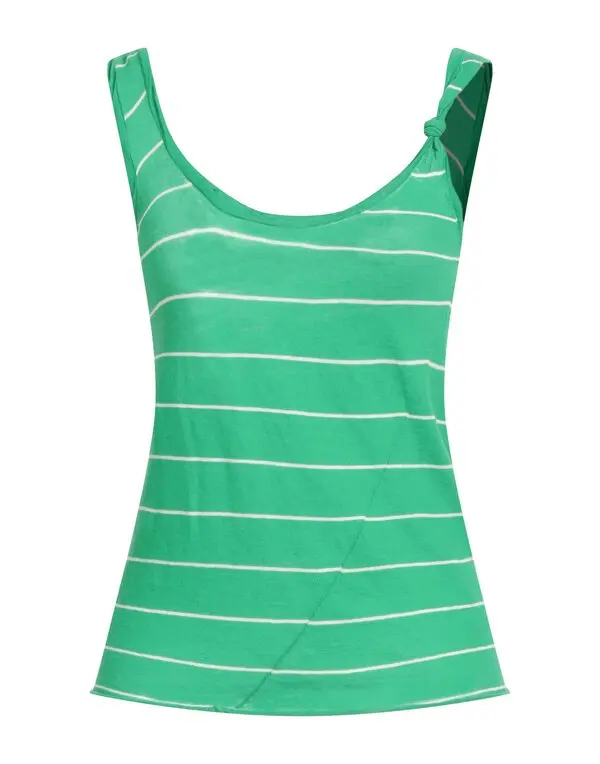 ROBERTO COLLINA Cotton Tank Top - Green