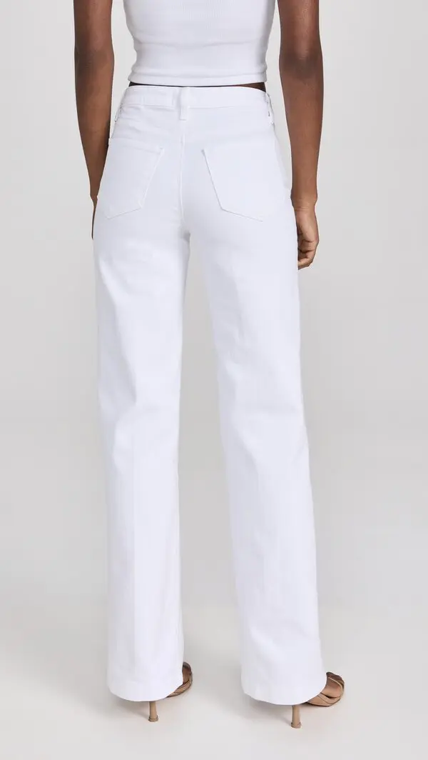 L'Agence Clayton Wide Leg Jeans