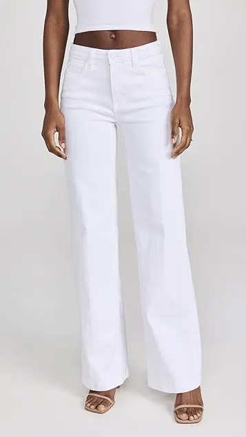 L'Agence Clayton Wide Leg Jeans