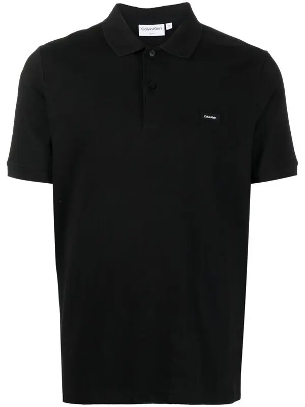 Calvin Klein Logo Short-sleeved Polo Shirt