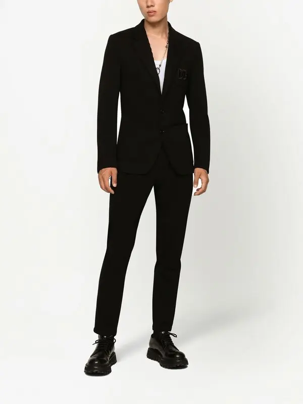 Dolce & Gabbana Logo-patch Track Pants - Black