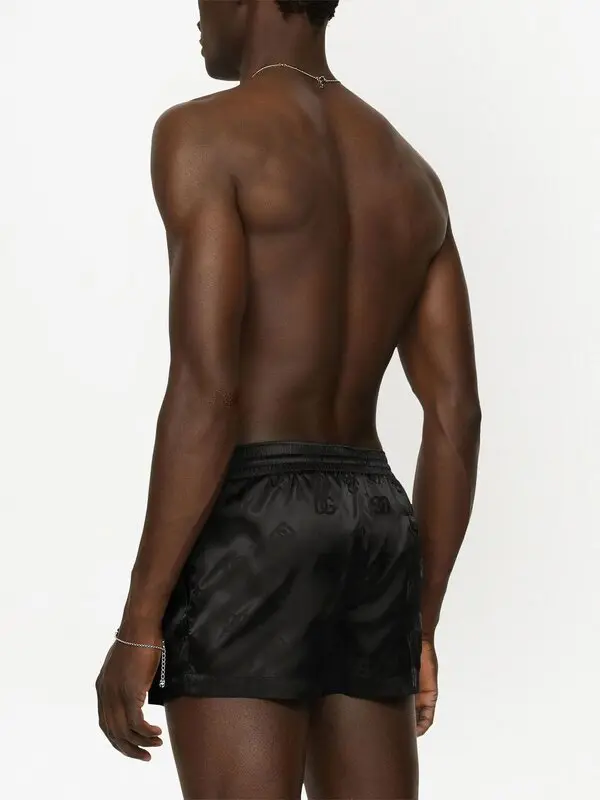 Dolce & Gabbana Dg Monogram Jacquard Swim Shorts