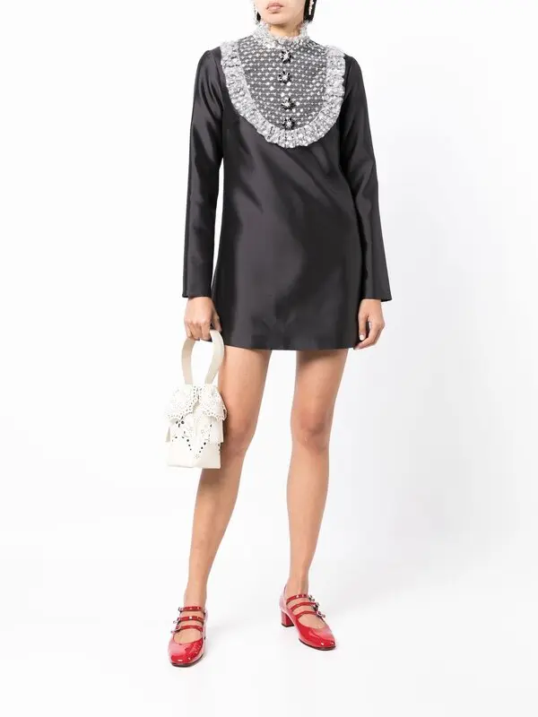 MACGRAW Tempo Long-sleeve Mini Dress
