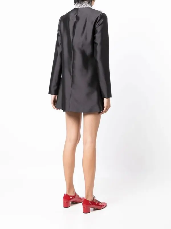 MACGRAW Tempo Long-sleeve Mini Dress