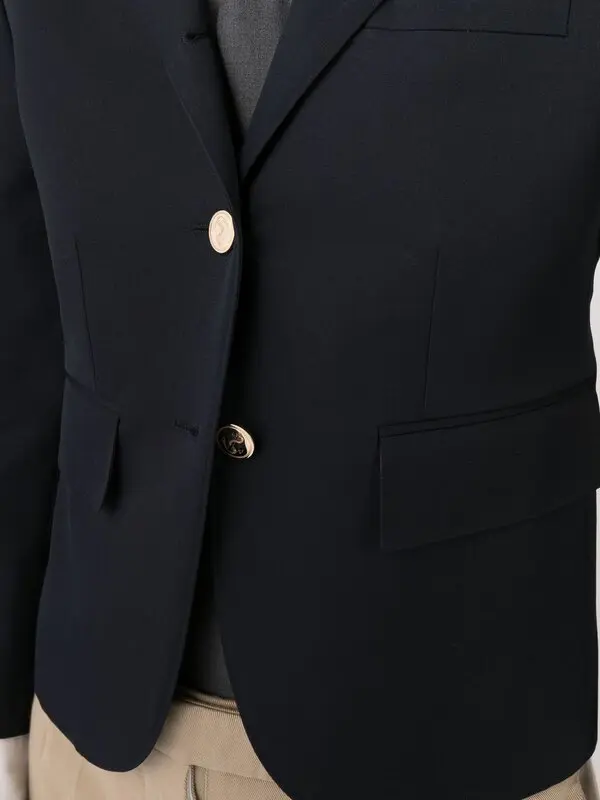 Thom Browne Single-breasted Blazer - Blue