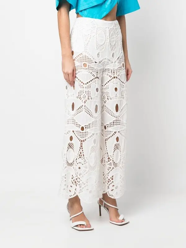 Cult Gaia Cove Embroidered Trousers