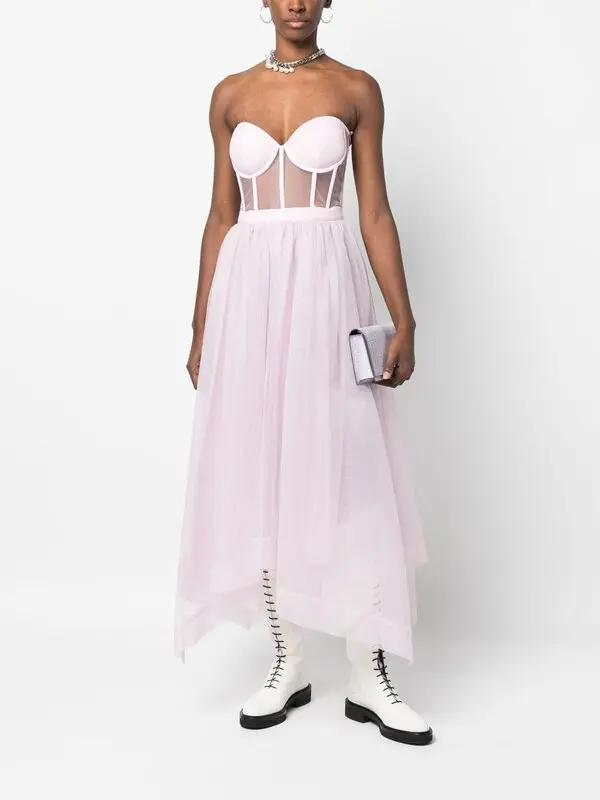 Alexander McQueen Strapless Dress