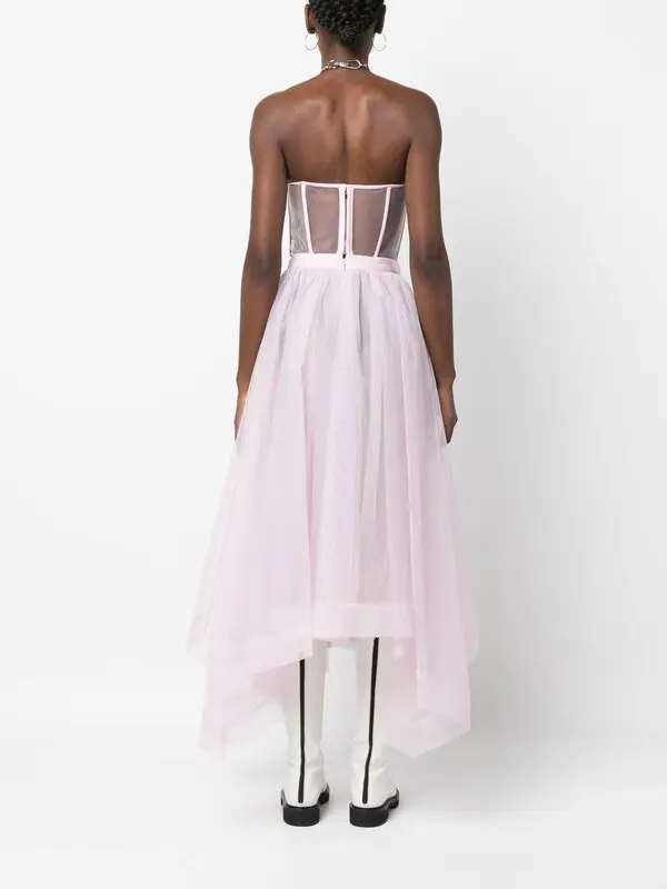 Alexander McQueen Strapless Dress