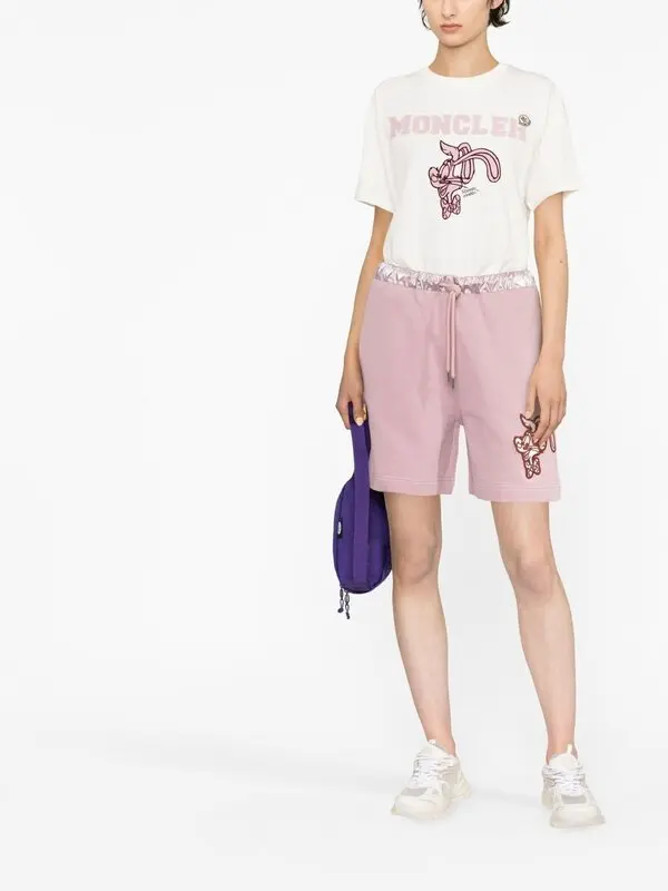 Moncler X Disney Ogo-Print T-Shirt - White | Editorialist